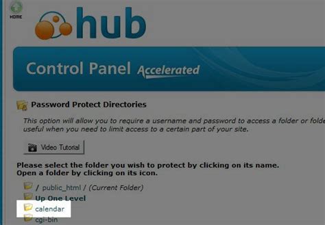 Password Protecting A Directory Web Hosting Hub