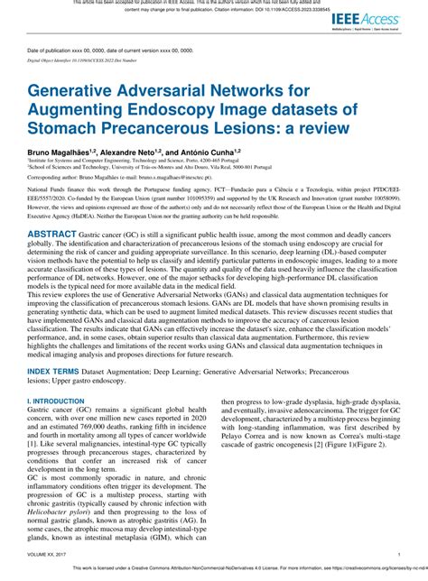 Pdf Generative Adversarial Networks For Augmenting Endoscopy Image