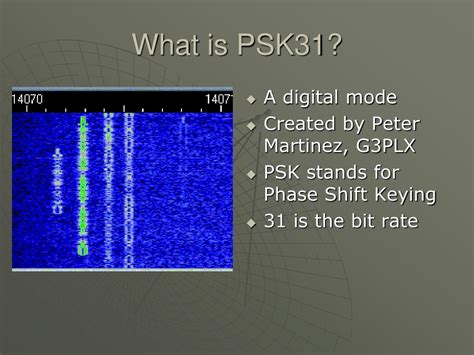 Ppt Psk31 Powerpoint Presentation Free Download Id247248