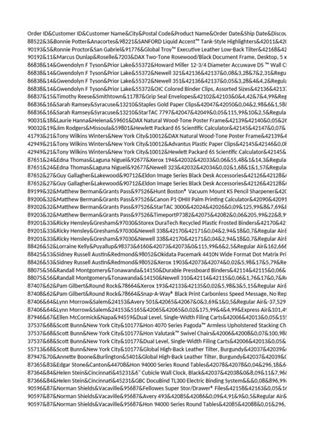 03 File Latihan Excel Data Cleansing Video Pembahasan Pdf Printer