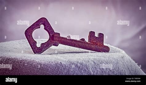 Old Rusty Key Stock Photo Alamy