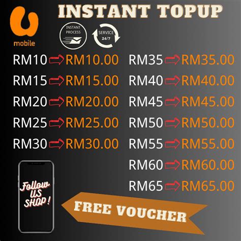 u mobile reload u mobile top up instant reload easy sim shopee