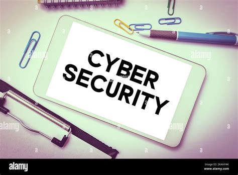 Conceptual Caption Cyber Security Internet Concept Contingency Planning Forecasting A Disaster