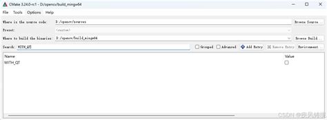 Qt5 14 2 Cmake使用mingw64位编译opencv4 5成功图文教程 Qt 疾风铸境 讯飞ai开发者社区