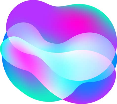 Liquid Gradient Shape Fluid Abstract Color Background Holographic