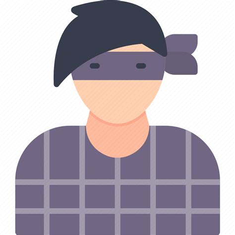 Thief Avatar Burglar Man Criminal Icon Download On Iconfinder