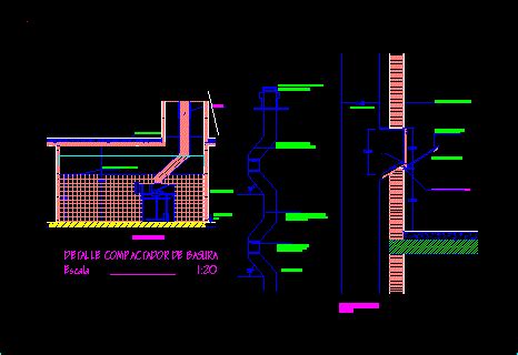 Detail Of Garbage Compactor DWG Section For AutoCAD Designs CAD Detail Of Garbage Compactor DWG Section For AutoCAD Designs CAD