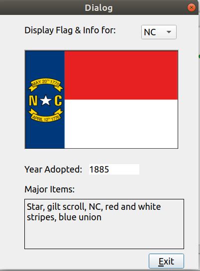 Solved One Forma Label Widget To Display The Flag Named