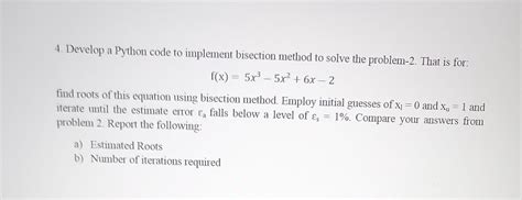 Solved Please Use The Python Program With A Screenshot Of Chegg