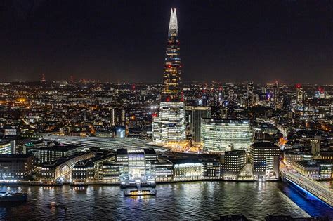 View From The Shard At Night