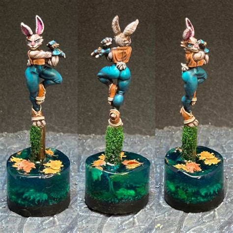 3d Print Of Harengon Female Monk Kataka The Female Monk Female Monk