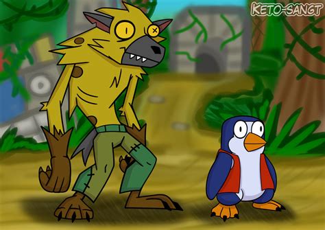 Hyena And Penguin In Crash Bandicoot Style By Keto Sangt On Deviantart