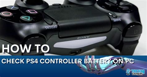 How To Check PS4 Controller Battery On PC 3 Methods