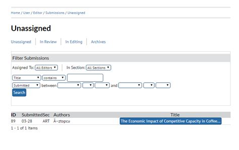 Db Error Unknown Column Submissionid In Where Clause Software