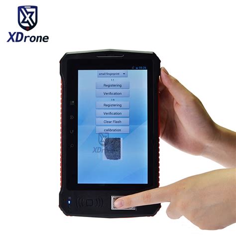 China Industrial Rugged Tablet PC Fingerprint Reader UHF RFID D Laser Barcode Scanner Android