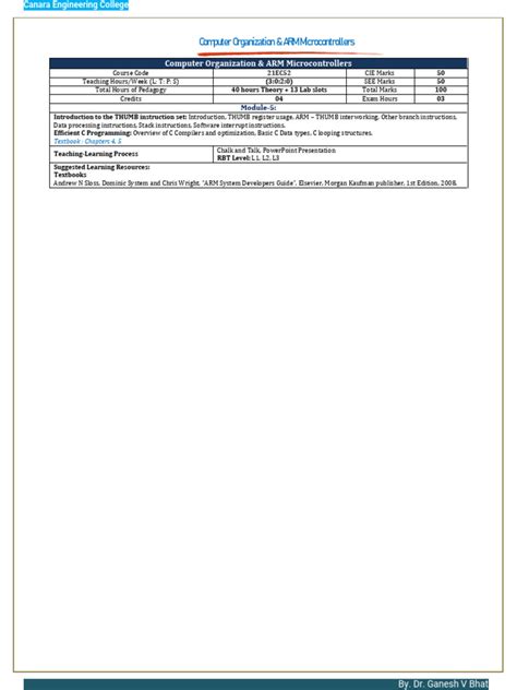 Coa Module 5 Pdf Programming Computer Program