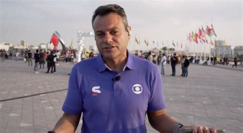 Copa Do Mundo Repórter Eric Faria Da Globo Pede Desculpas Por