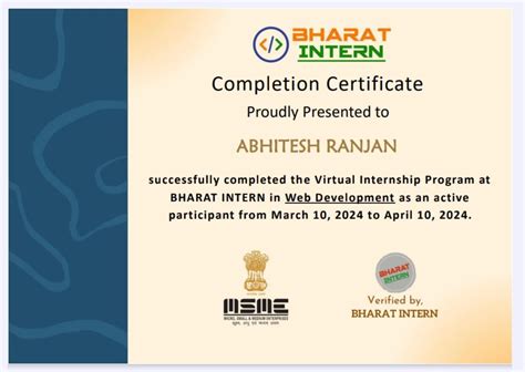 Abhitesh Ranjan On Linkedin 🎉 Exciting News Alert 🚀 Im Thrilled To Announce The Completion Of My