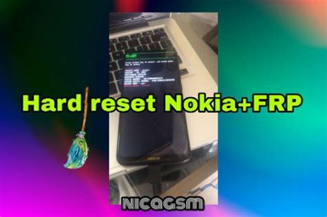 Remoto NOKIA HARD RESET FRP Cuenta Google