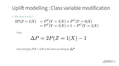Introduction To Uplift Modelling