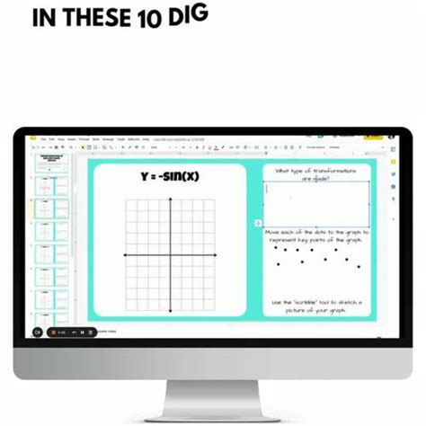 Graphing Trig Digital Activities Bundle By Sun Sine TPT