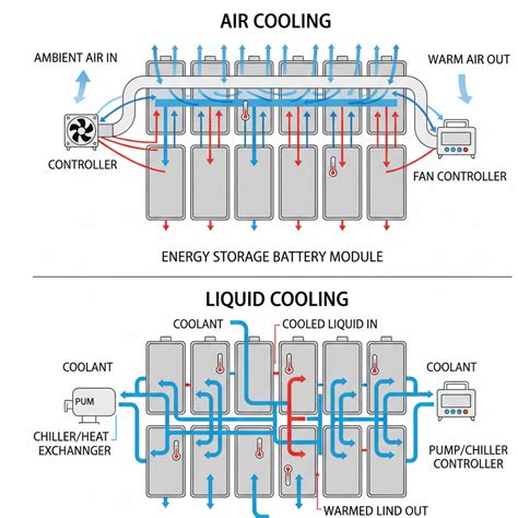Battery Thermal Management Guide In Bess The Difference Between Air