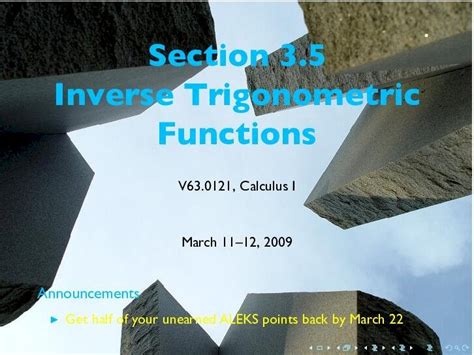 PDF Lesson Inverse Trigonometric Functions DOKUMEN TIPS