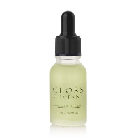 Олія для нігтів та кутикули Gloss Nail And Cuticle Oil Floral Green