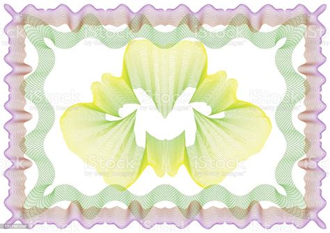 기요체 방사형 대칭 패턴 워터마크 크리에이티브 디자인 졸업장 문서 또는 인증서 작성에 사용합니다 벡터 그림입니다 0명에 대한 스톡 벡터 아트 및 기타 이미지 Istock