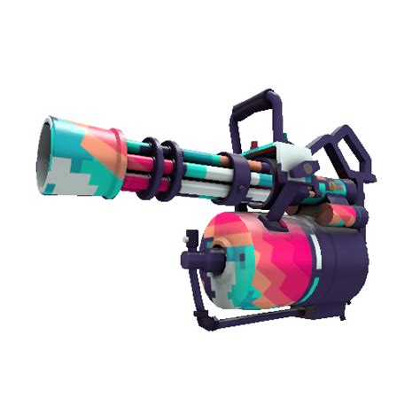 Strange Miami Element Minigun Factory New Backpack Tf