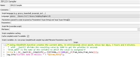Jmeter How To Get Current Date And Time In Seconds Stack Overflow