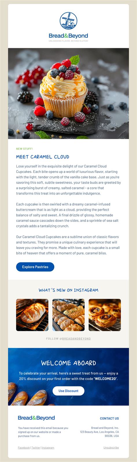 Free Welcome Html Email Templates Designmodo