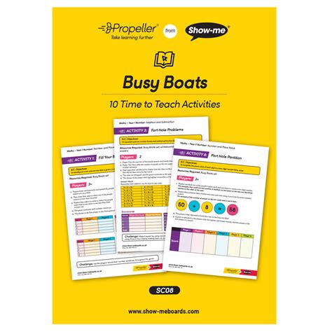 busy boats teaching activities download show me direct uk