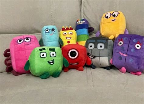 Numberblocks Plush Plushtoys Plushies Tiktok 48 Off