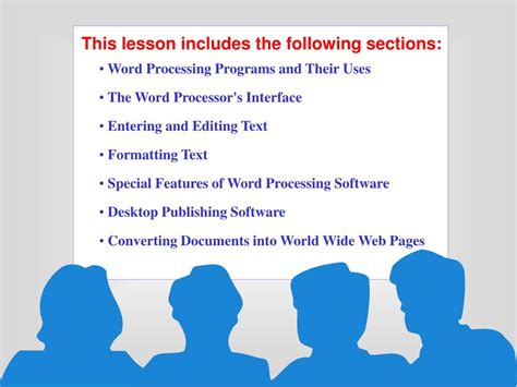 Ppt Word Processing And Desktop Publishing Software Powerpoint Presentation Id 3289698