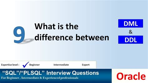 What Is The Difference Between Dml And Ddl Youtube