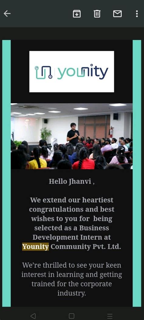 Jasleen Arora On Linkedin Internship Work Education Job Professional