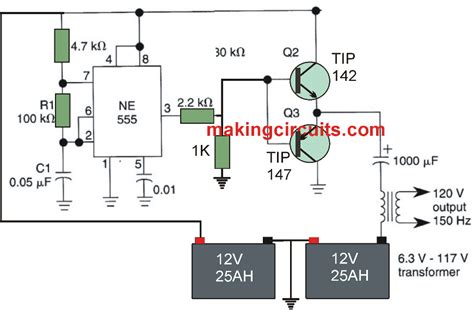 Ic 555 Inverter Circuits Artofit