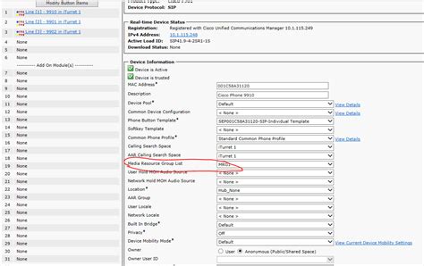 Unable To Barge Into A Line On Cucm 11 No Conference Bridge Cisco