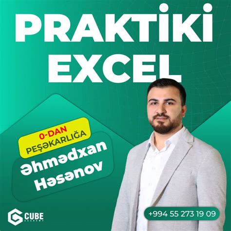 Cubeacademy Linkedin‘de Cubeacademy Praktikiexcel Excel Telim