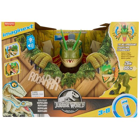 Imaginext Jurassic World Attack Mode Dilophosaurus Toyworld Nz