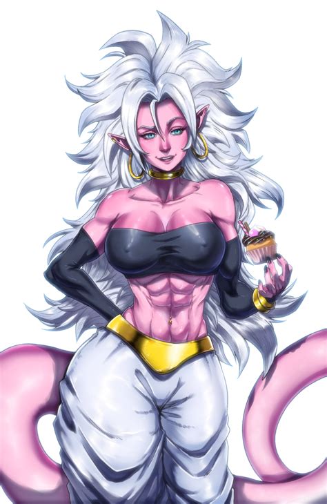 Rule 34 1girls Abs Android 21 Android 21 Good Athletic Female Belly