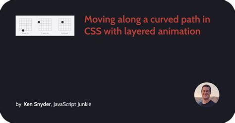 Moving Along A Curved Path In Css With Layered Animation Ken Snyder
