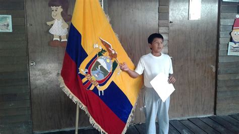 Isla Santay Día Del Escudo Nacional Se Celebró En Santay