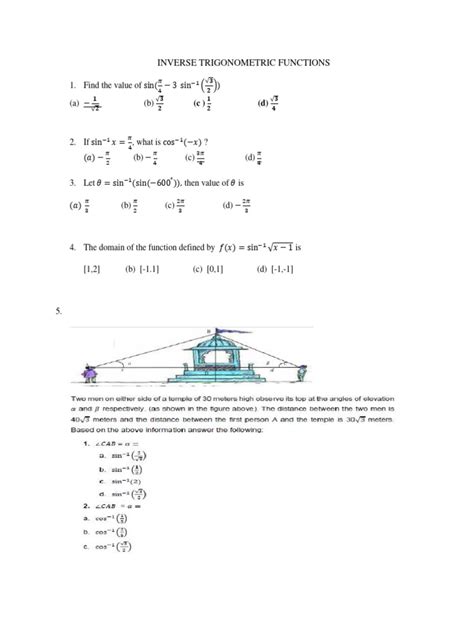 Ch 2 Inv Trigo Class 12 Hhw Pdf