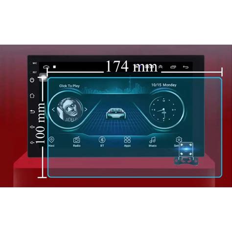 Pelicula Proteção Multimídia 7 Polegadas Universal Shopee Brasil