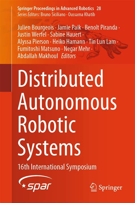 Distributed Autonomous Robotic Systems 16th International Symposium Springer Proceedings In