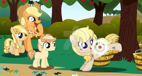 Mlp Ng Fil Apple Zaps Cutie Mark By Dayspring Dawnyt On Deviantart