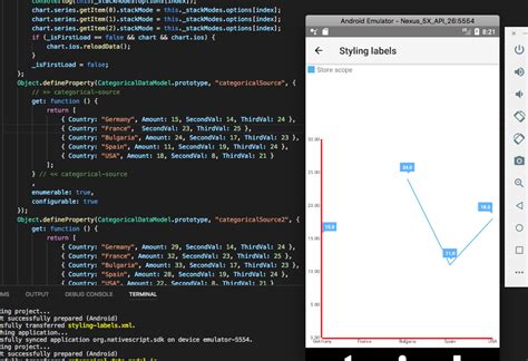 [feature] allow emitting a value for line and spline charts when using showlabels true