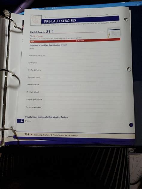 solved date section pre lab exercises complete the flowing